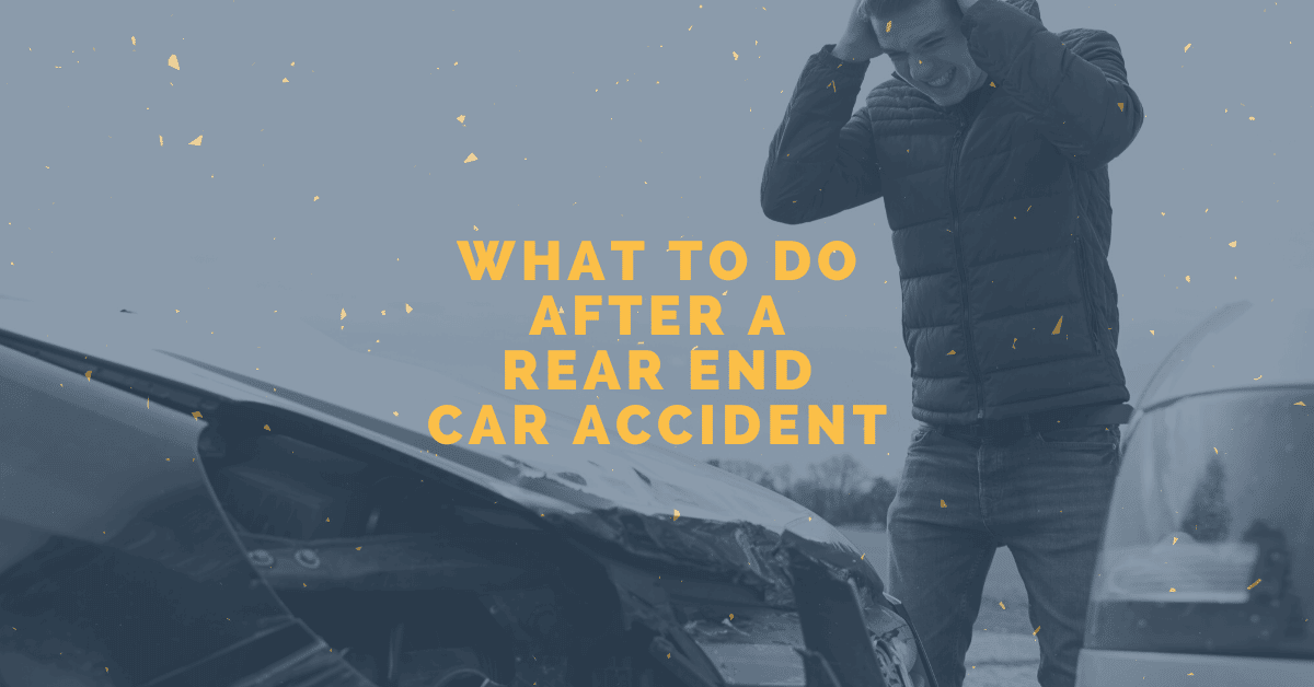What To Do After A Rear End Car Accident | Michigan Auto Law