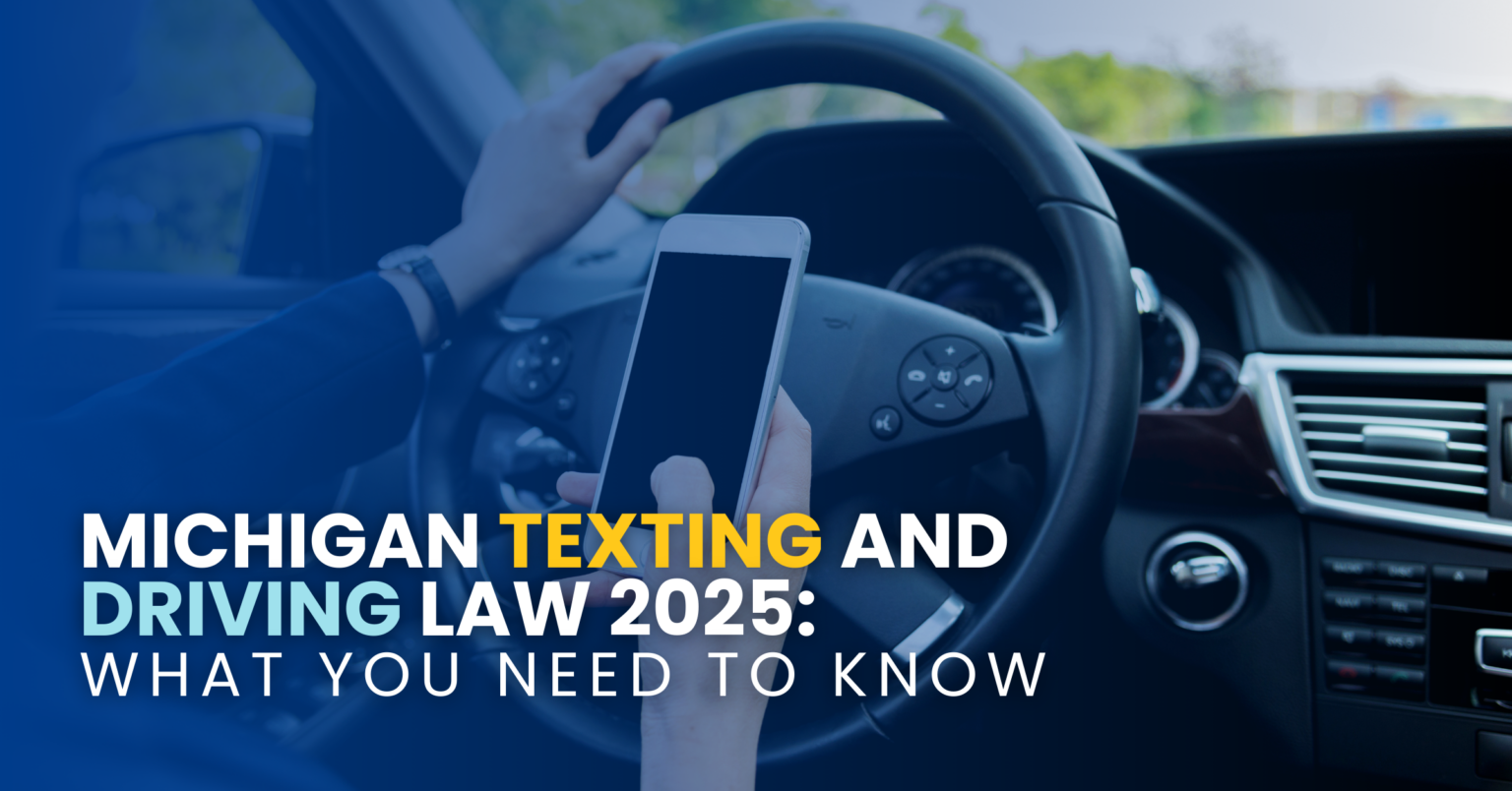 Michigan Texting And Driving Law 2025: What You Need To Know