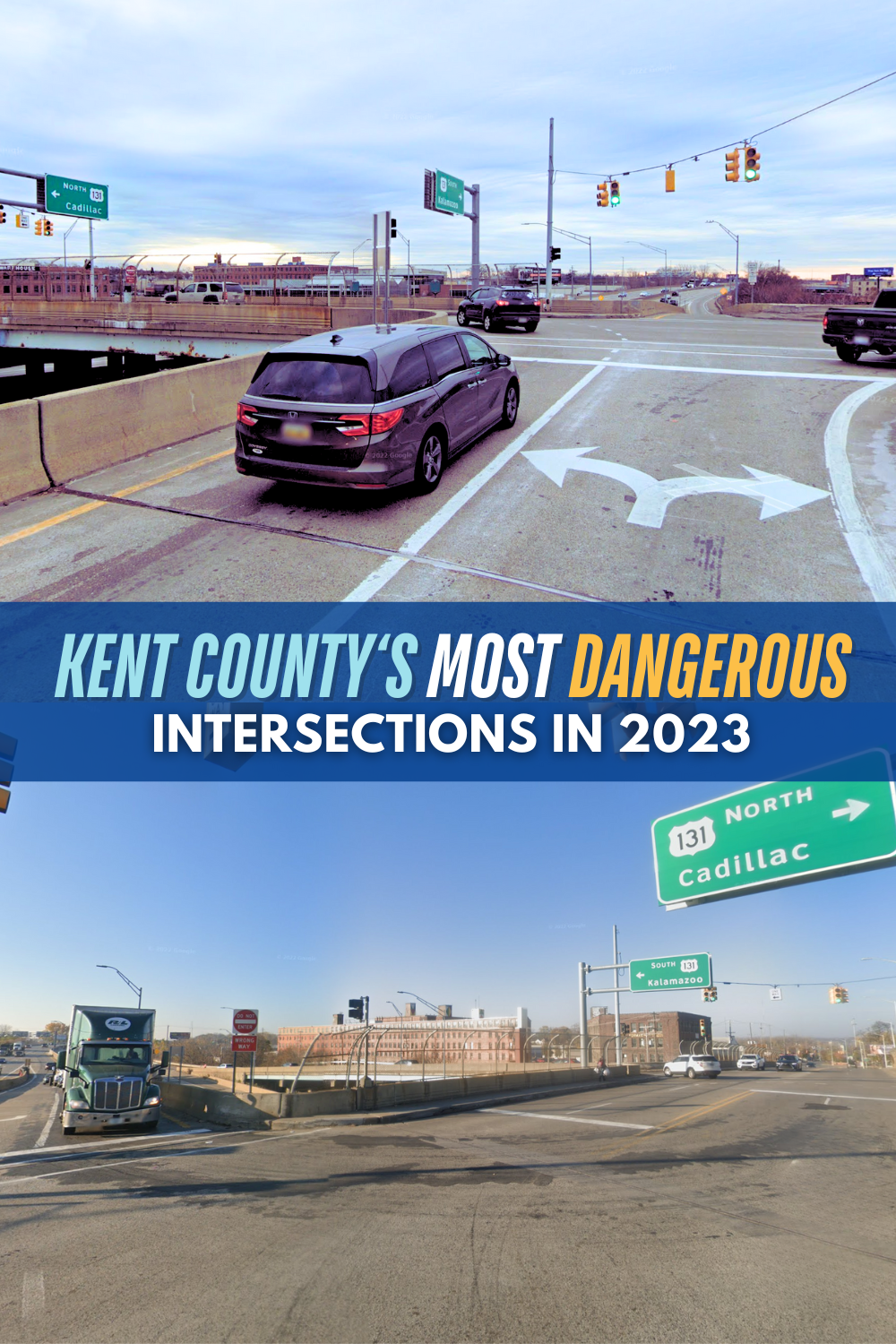 Kent County's Most Dangerous Intersections 2023
