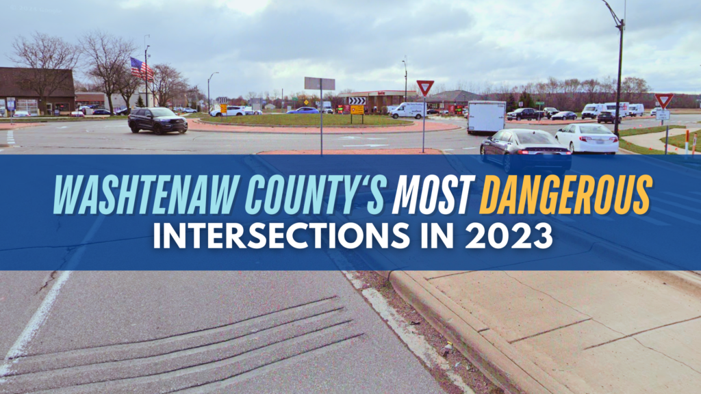 Washtenaw County's Most Dangerous Intersections 2023